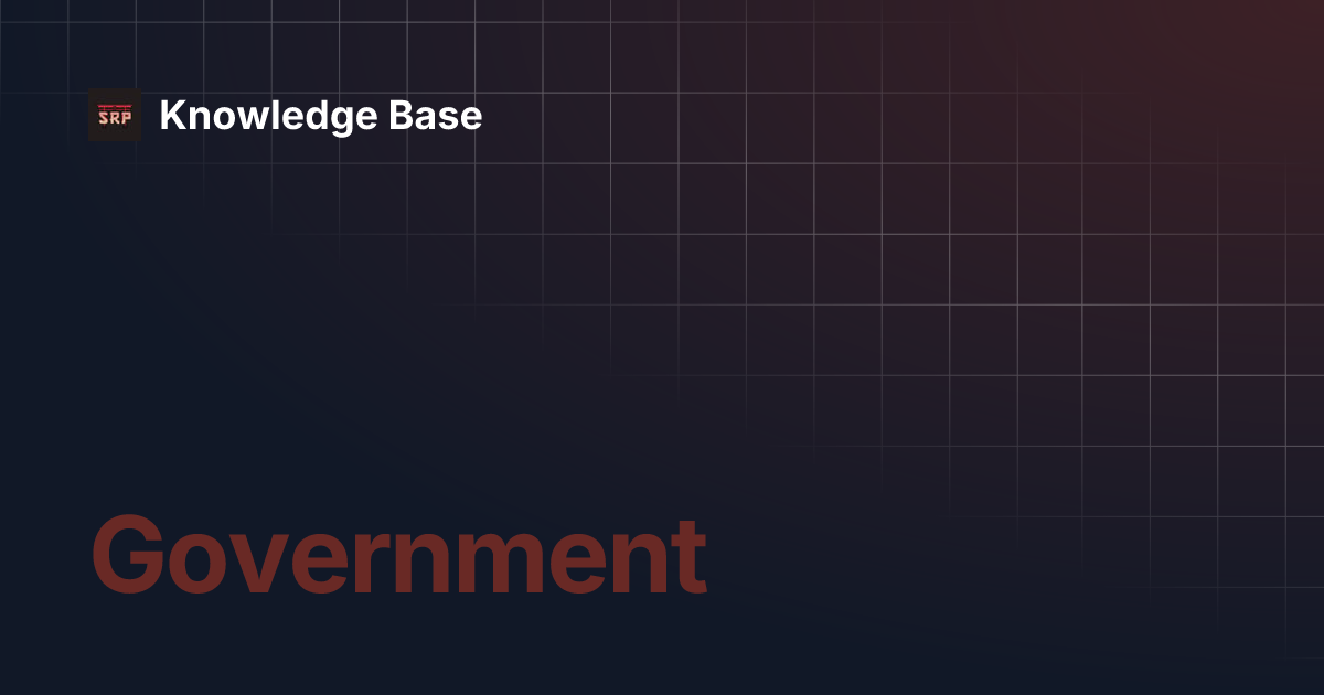Government | Knowledge Base