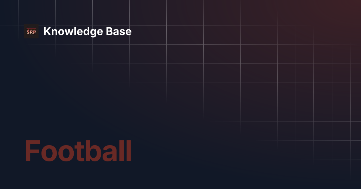 Football | Knowledge Base